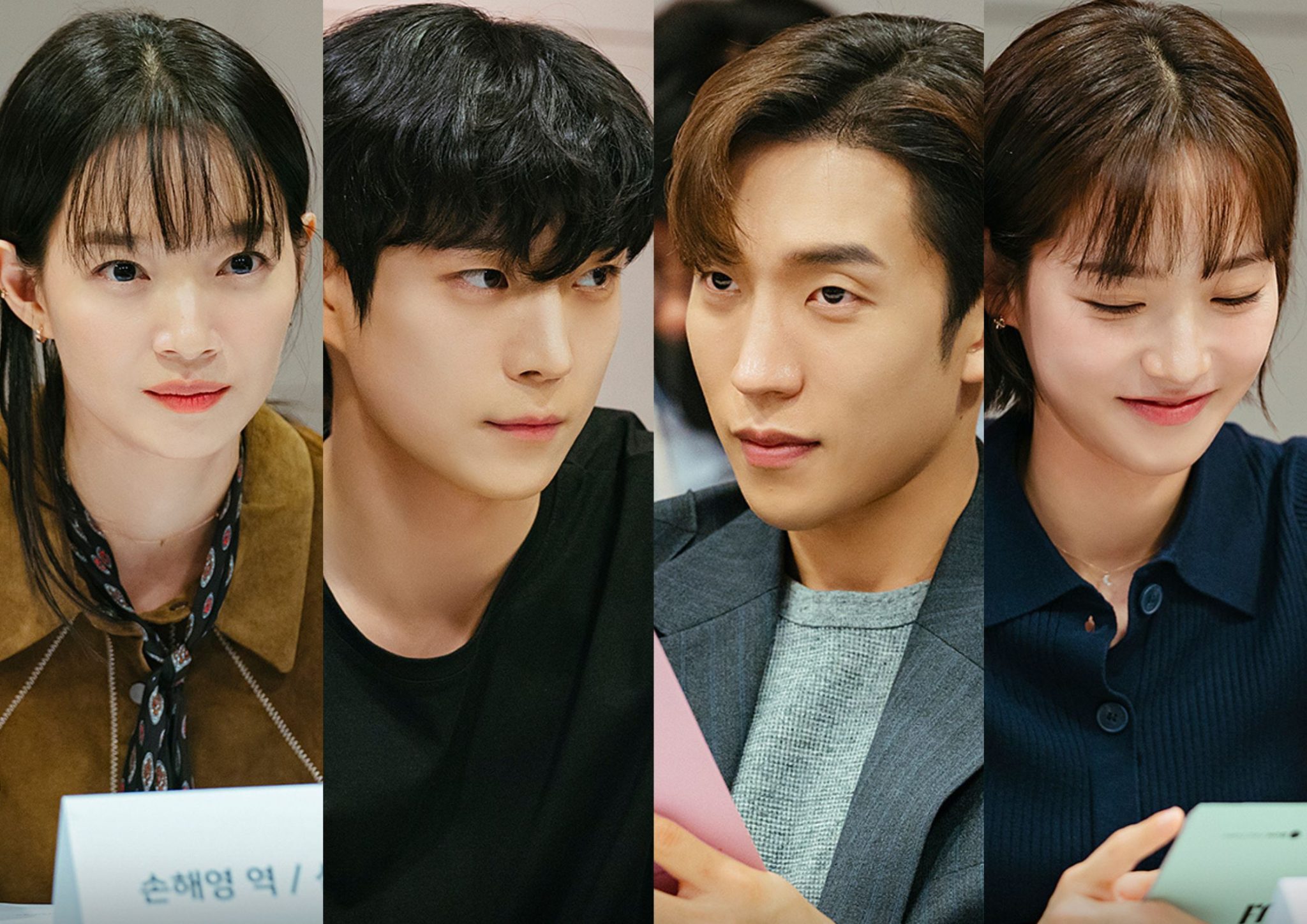 Potret Shin Min Ah, Kim Young Dae, Lee Sang Yi, dan Han Ji Hyun di Pembacaan Naskah Drama ‘No ...