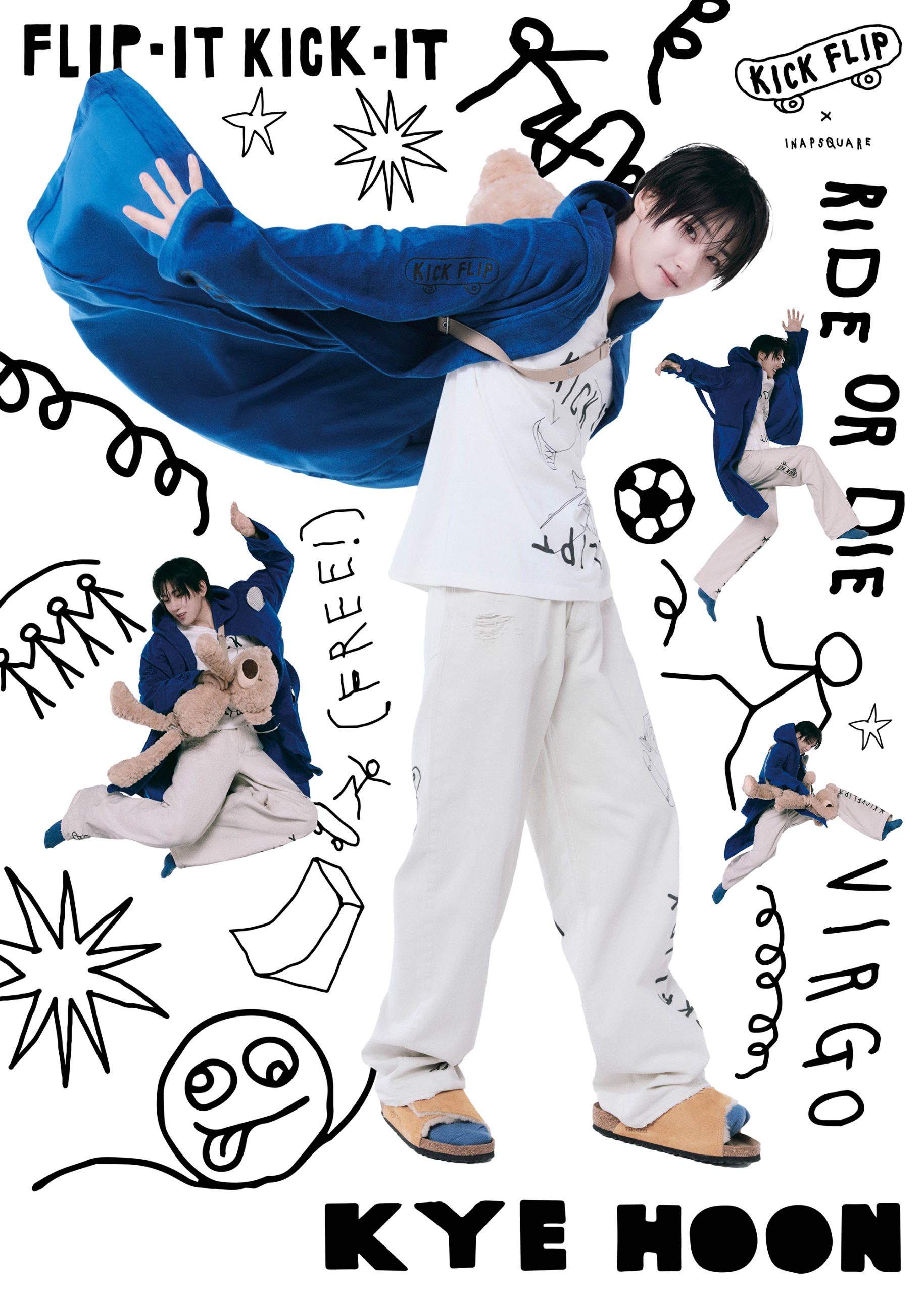 KickFlip Rilis Foto Konsep Terbaru untuk Album Debut “Flip it, Kick it!” – KoreanIndo