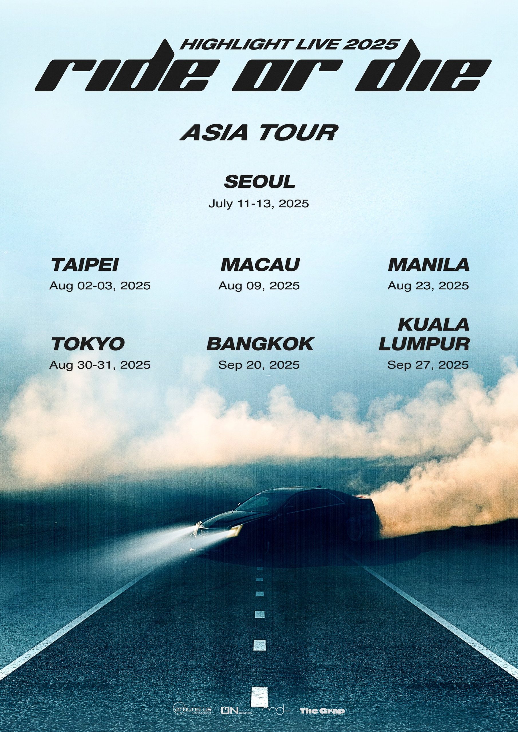 HIGHLIGHT Ungkap Daftar Lokasi untuk Tur Asia 2025 ‘RIDE OR DIE ...