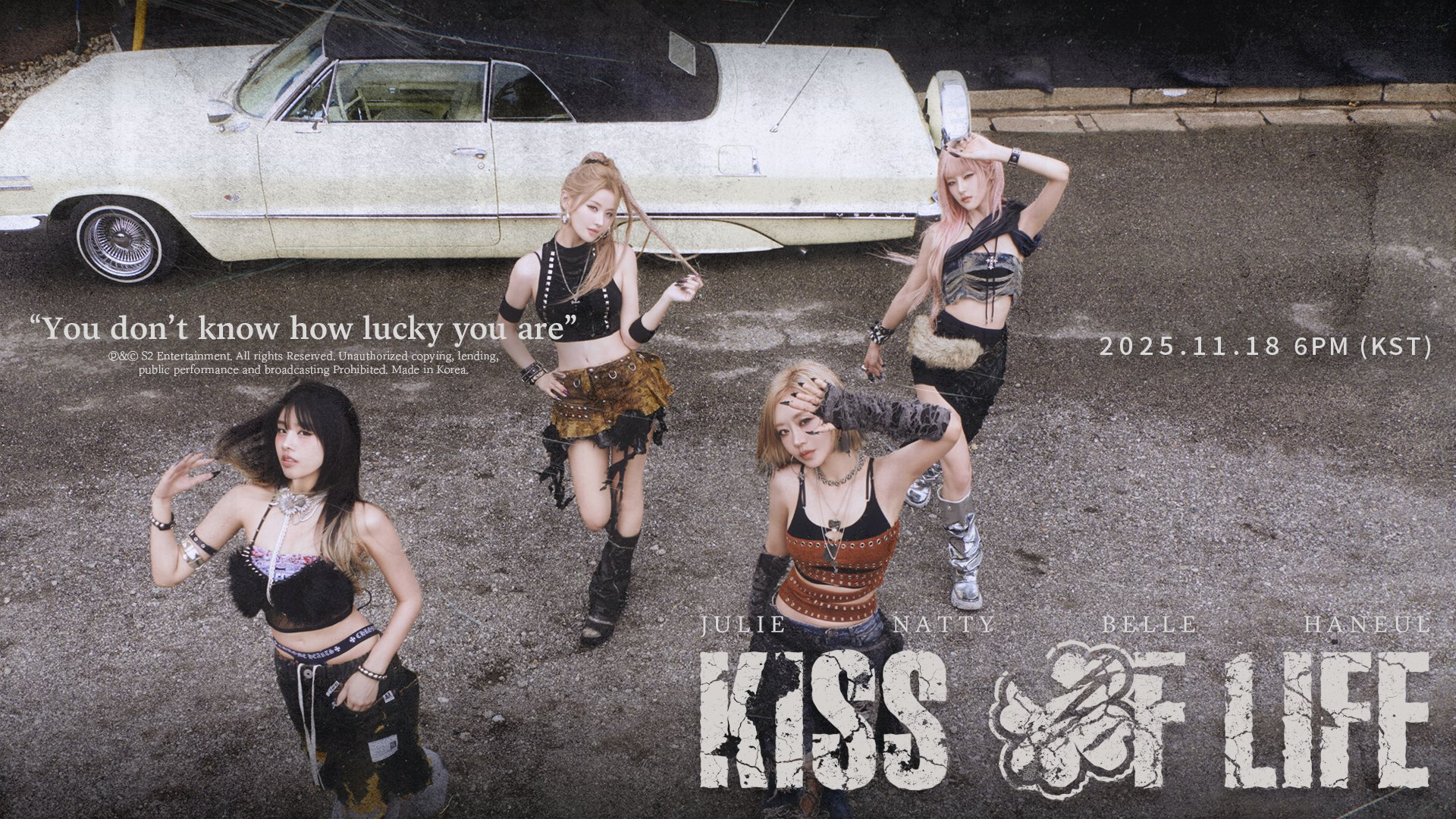 KISS OF LIFE Rilis Video Musik “Lucky” Versi Bahasa Korea – KoreanIndo